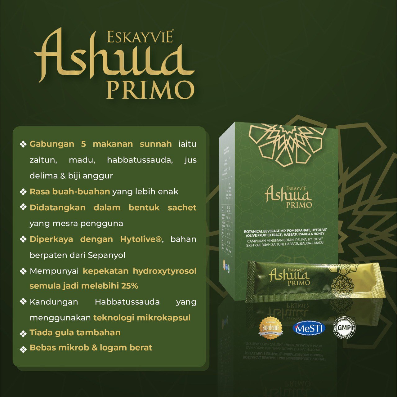 Kehidupan kembali bererti. Terima kasih Eskayvie. – Eskayvie Store